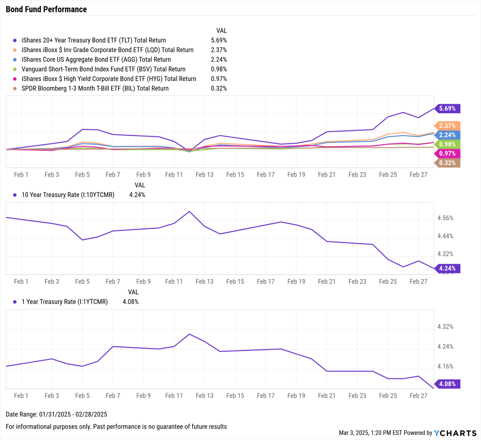 Monthly Market Wrap: February 2025 | YCharts Market Trends and Insights